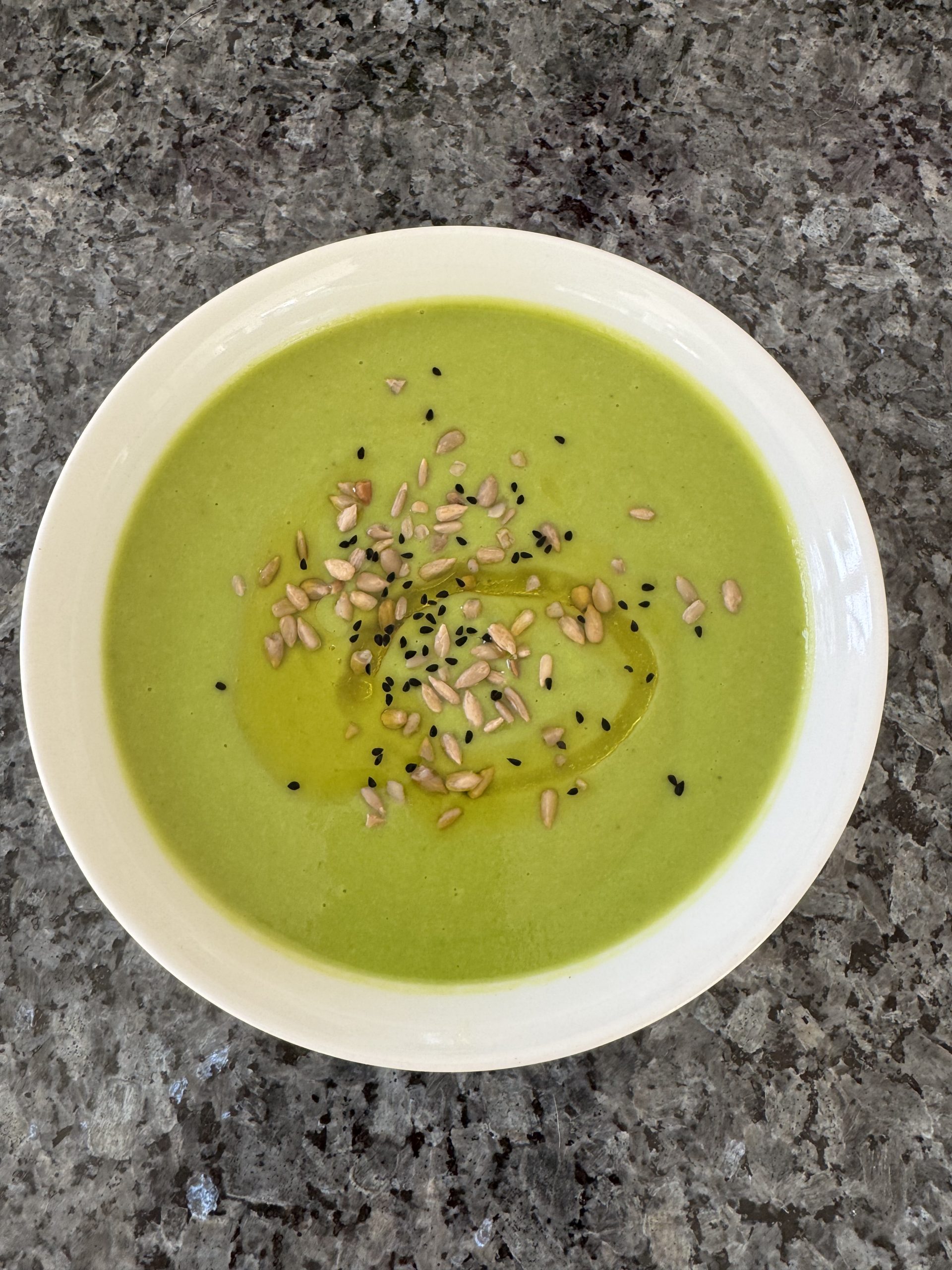 Minted Pea & Cannellini Bean Soup - Eat Nourish Love
